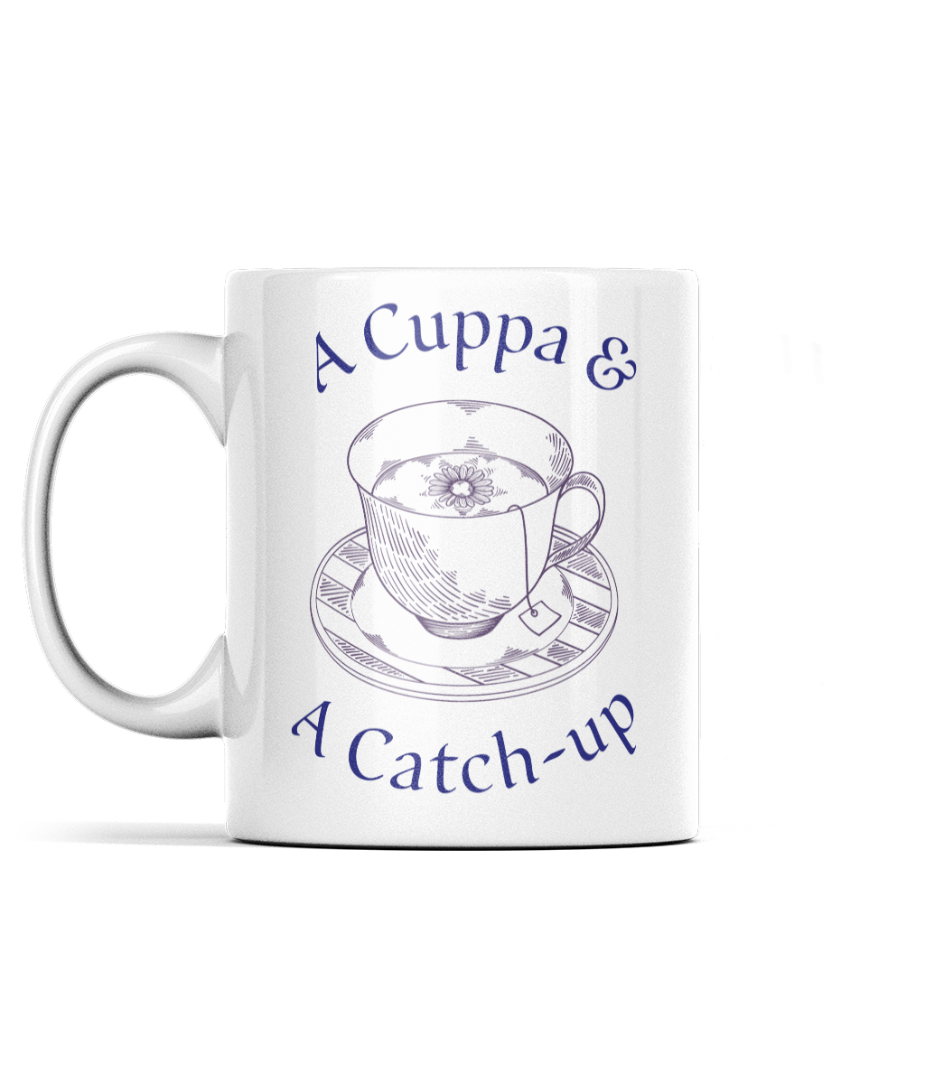 A Cuppa & A Catch-up – HMJ mug – HelenMaryJo